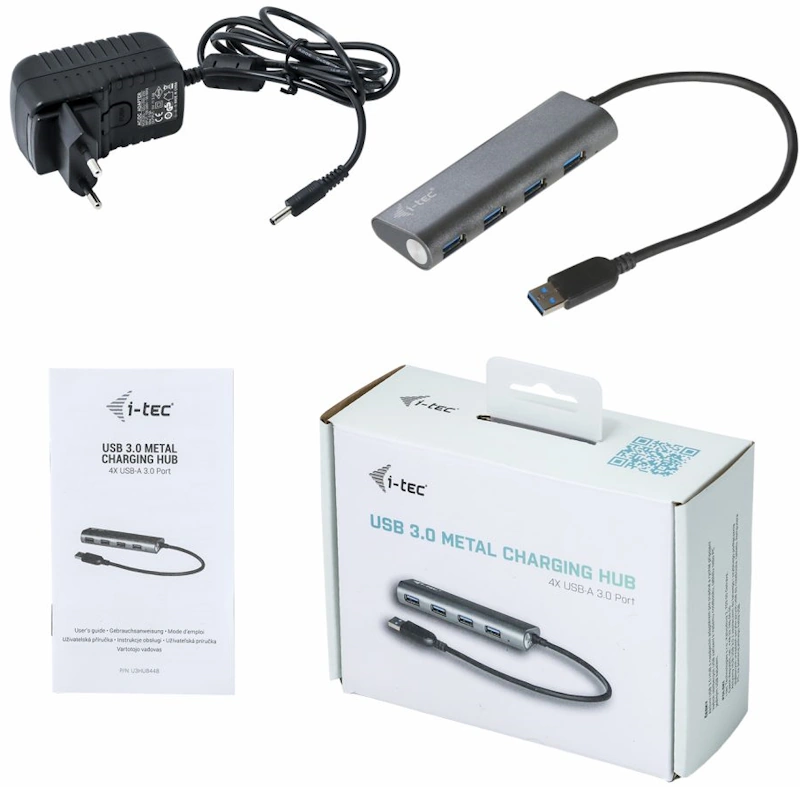 i-tec USB 3.0 Metal Charging HUB 4 Port